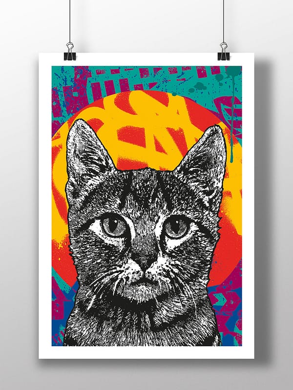 Poster 'Foxy Lady' - Studio Daboo